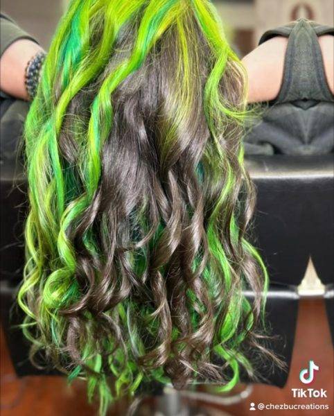 431+ Offbeat Green Hair Color Ideas for Women to Inspire