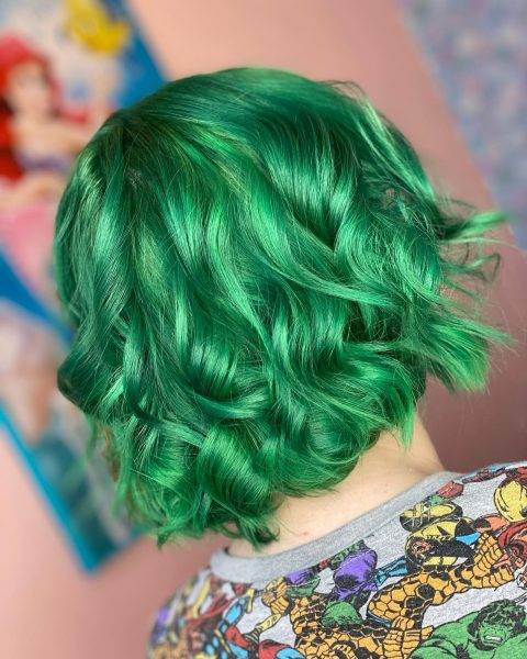431+ Offbeat Green Hair Color Ideas for Women to Inspire