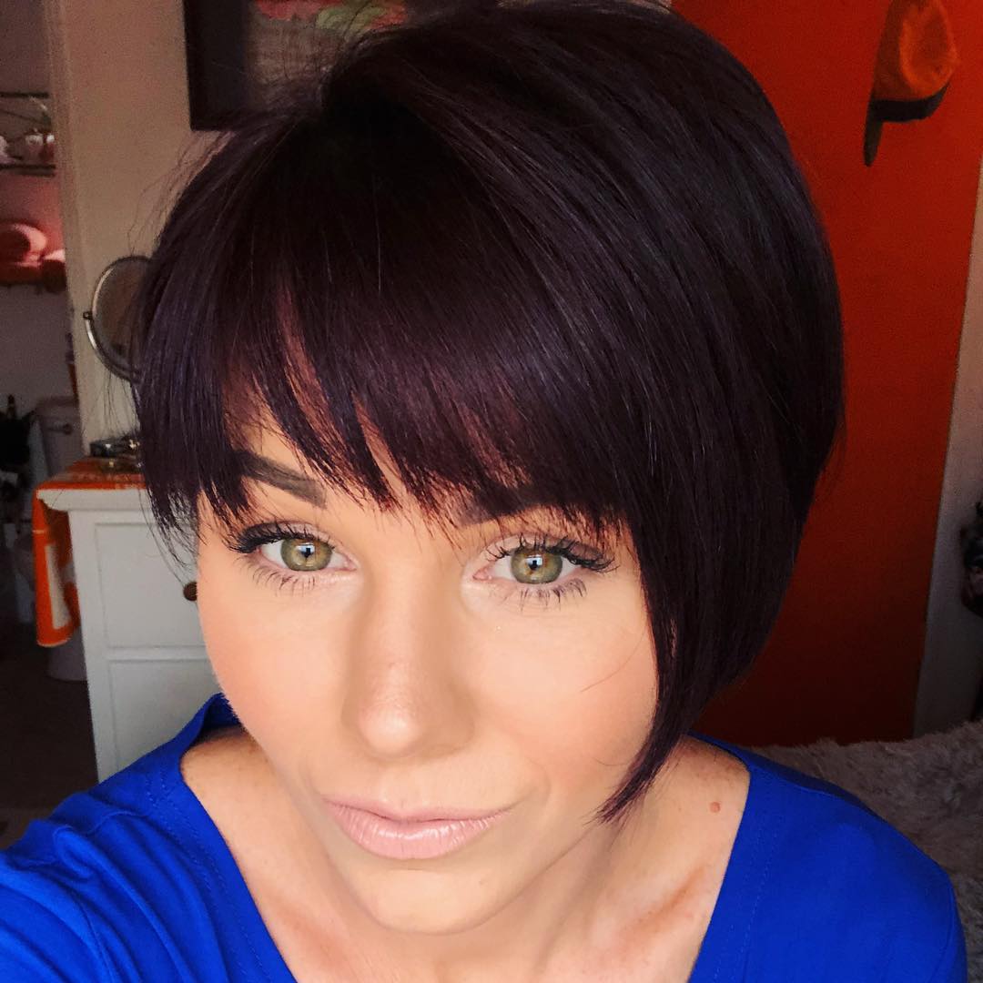 45+ Pixie with Bangs