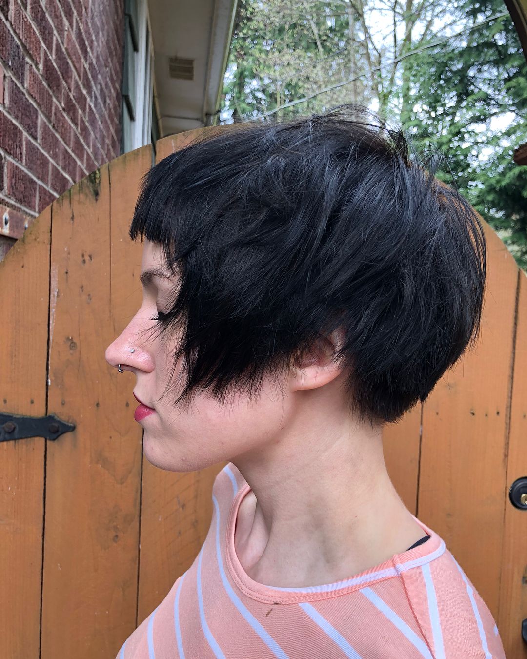 45+ Pixie with Bangs
