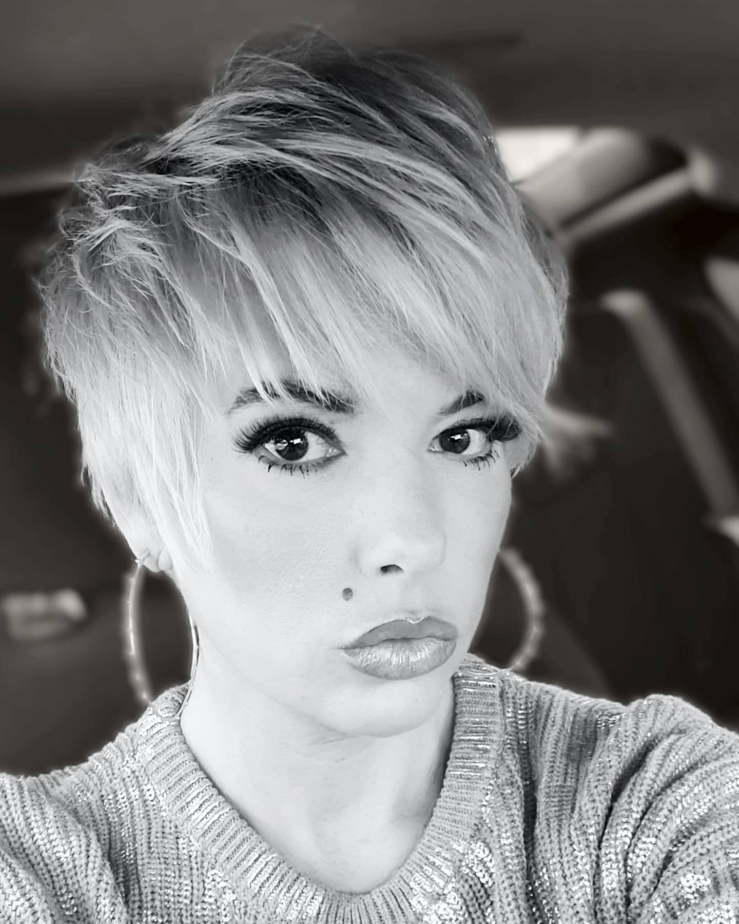 45+ Pixie with Bangs