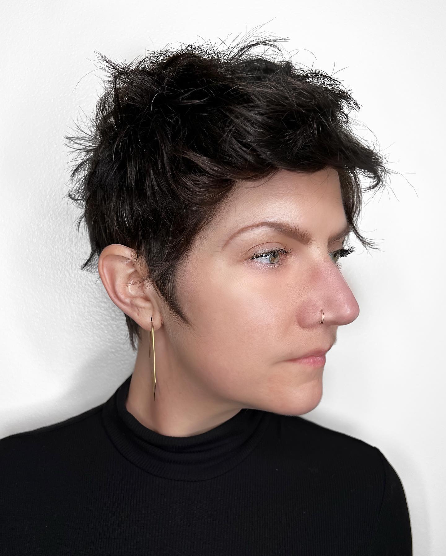 45+ Pixie with Bangs